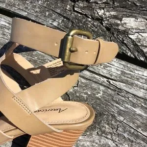 American Eagle By Payless | Shoes | Sandals High Heels Wrap 8 2 85 8 5 ...